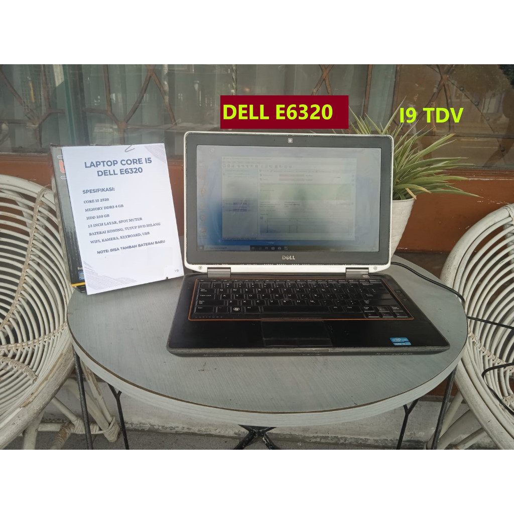 Jual HARGA AMBYAR LAPTOP DELL E6320 Core i5 Ram 4GB HDD 320 GB SSD New ...