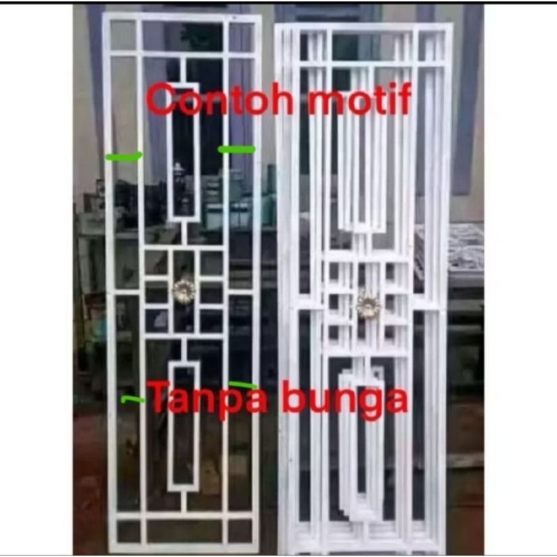 Jual teralis jendela ukuran T=163cm X L=40cm | Shopee Indonesia