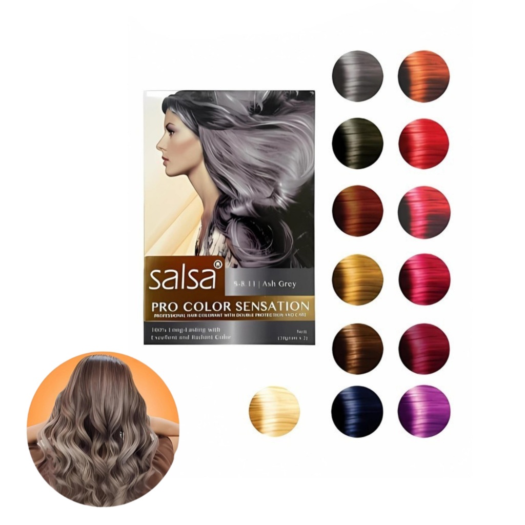 Jual SALSA Pro-Color Sensation - Pewarna Rambut | Shopee Indonesia