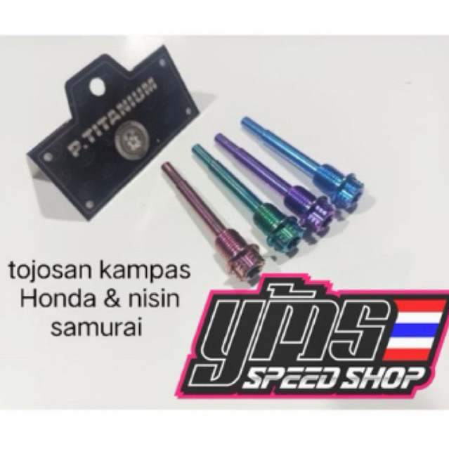 Jual Tojosan Kampas Nisin samurai & Kaliper nisin 2P Titanium Original Vietnam | Shopee Indonesia