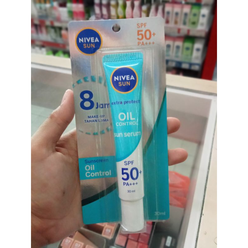 Jual NIVEA OIL CONTROL SUN SERUM SPF 50PA+++ 30ML | Shopee Indonesia