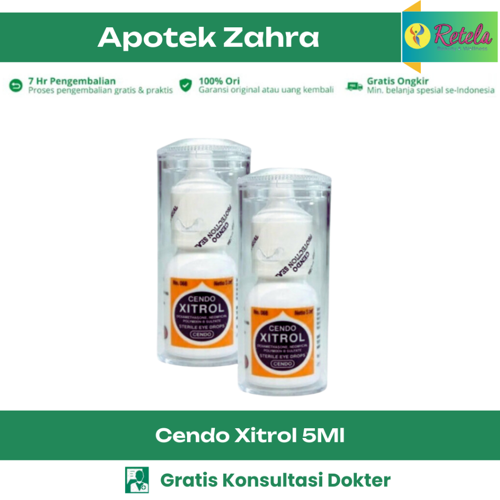 Jual CENDO XITROL TETES MATA 5ML | Shopee Indonesia