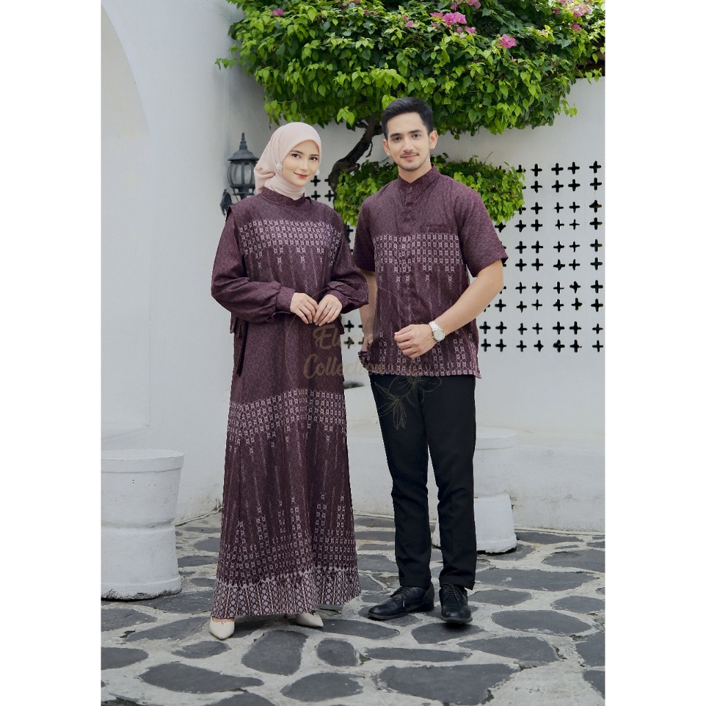 Jual BAJU DRESS COUPLE Wafa Set Sarimbit Premium Baju Couple Pasangan ...