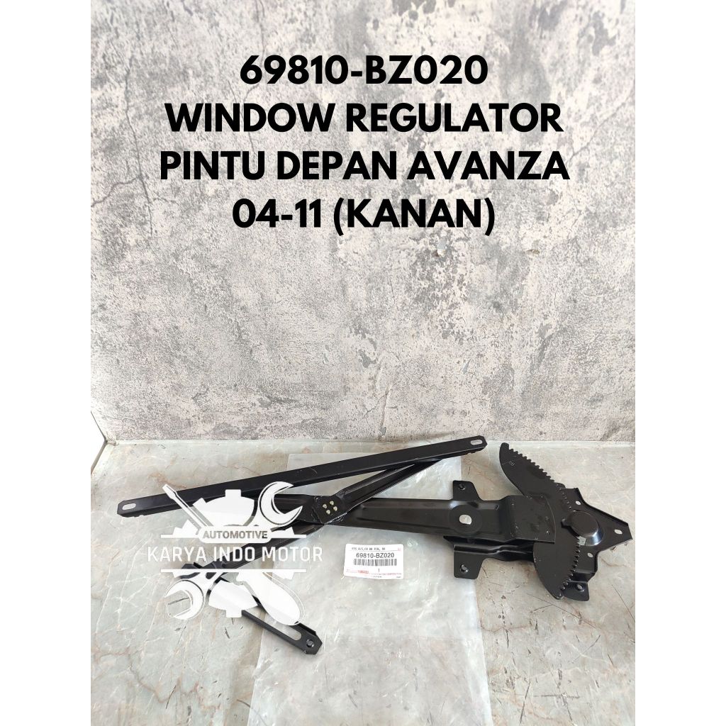 Jual WINDOW REGULATOR KACA PINTU DEPAN TOYOTA AVANZA 2004-2011 KANAN ...