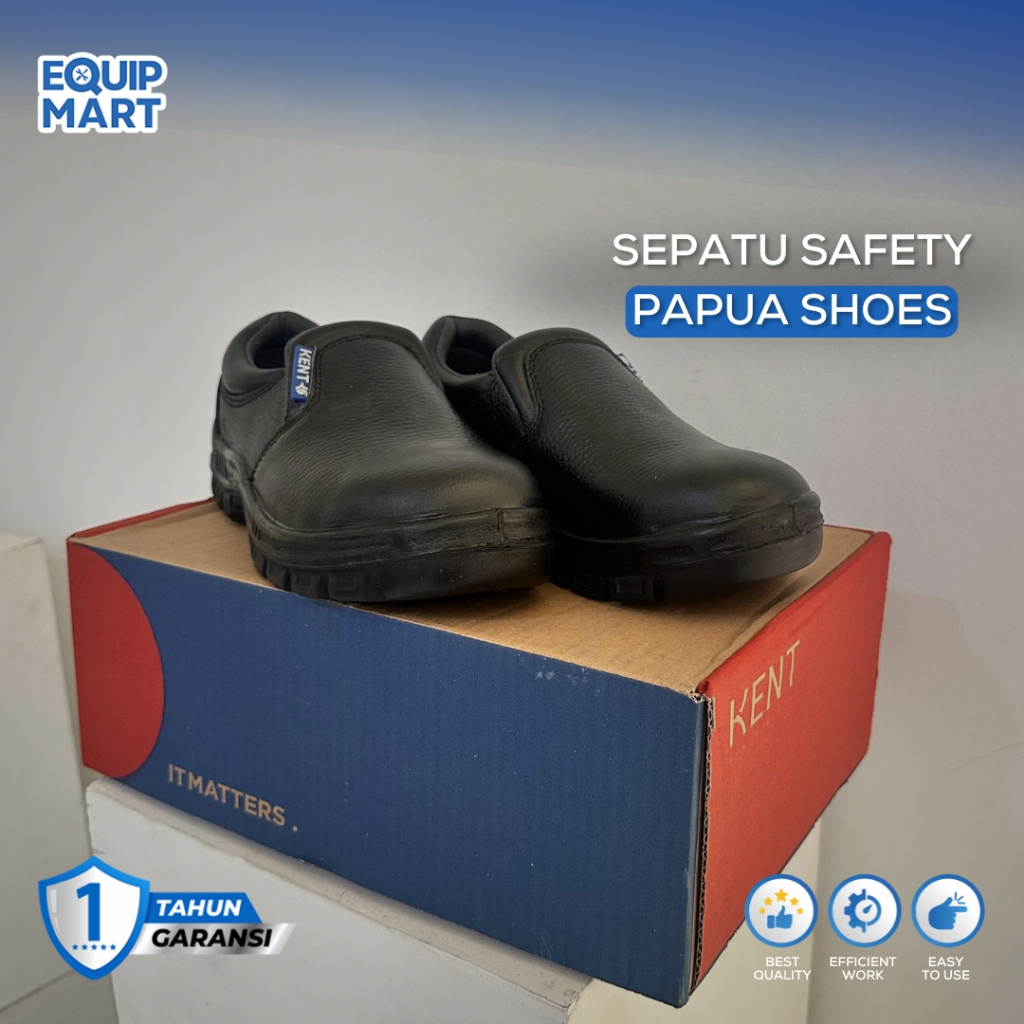 Jual Sepatu Safety Kent Papua Original / Safety Shoes Kent Papua Kuat ...