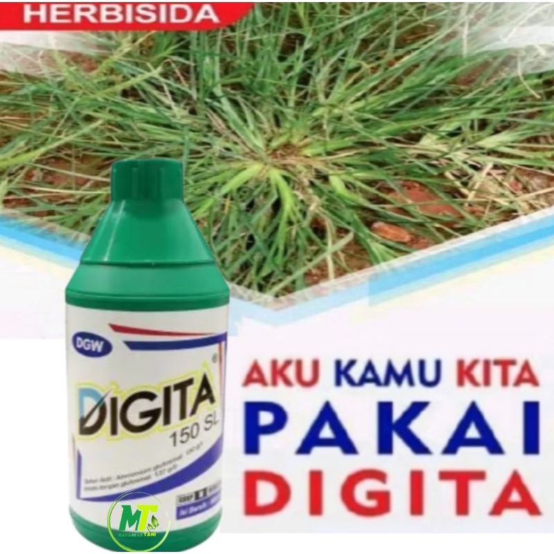 Jual RACUN RUMPUT DIGITA 150 SL - 800ml HERBISIDA KONTAK DAN SISTEMIK ...