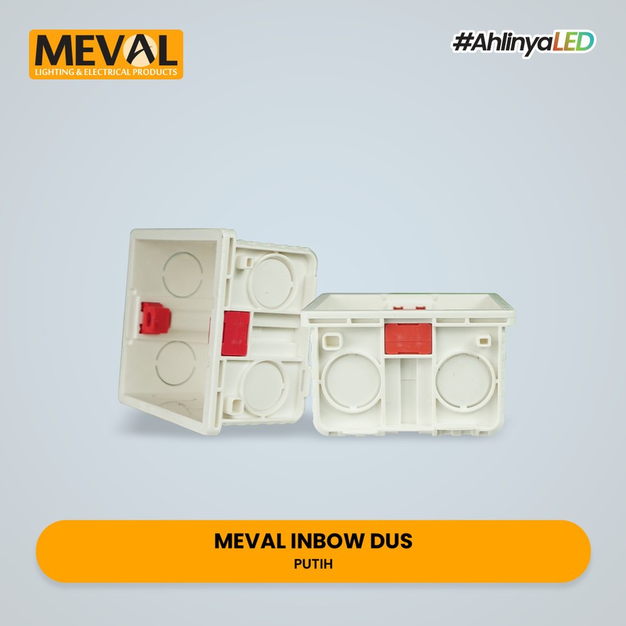 Jual MEVAL Mangkok Listrik Inbow Dus Saklar Minimalis Series | Shopee ...
