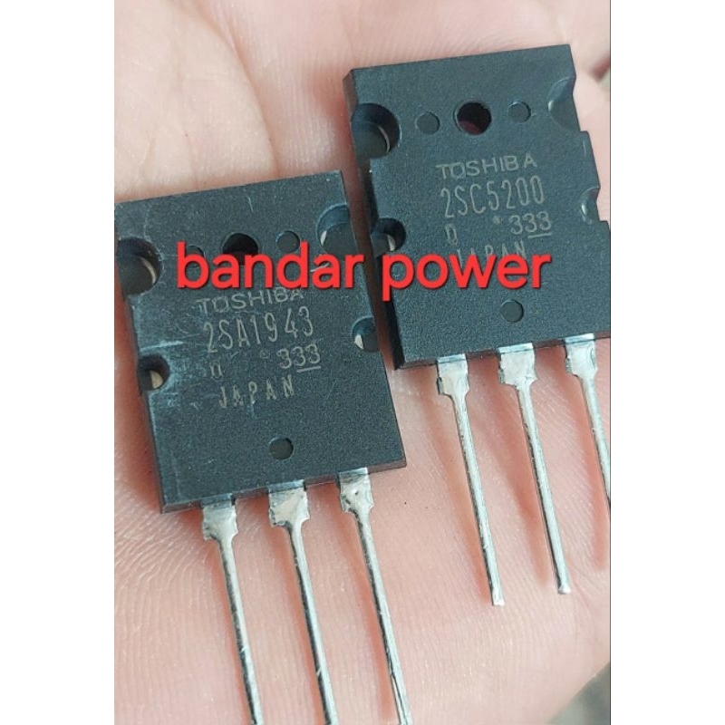 Jual transistor 5200+1943 toshiba original | Shopee Indonesia