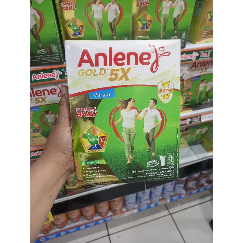 Jual ANLENE GOLD 5× 600G EXP 07 FEB 2026 | Shopee Indonesia