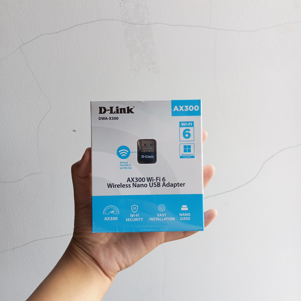 Jual D-Link DWA-X300 Wireless AX-300 Wi-Fi 6 Nano USB Adapter | Shopee ...