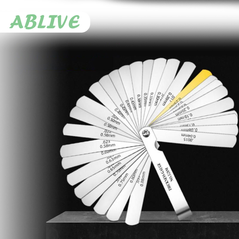 Jual Feeler Gauge 32 Blades Filler Fuller Gauge Stainless Alat Ukur ...