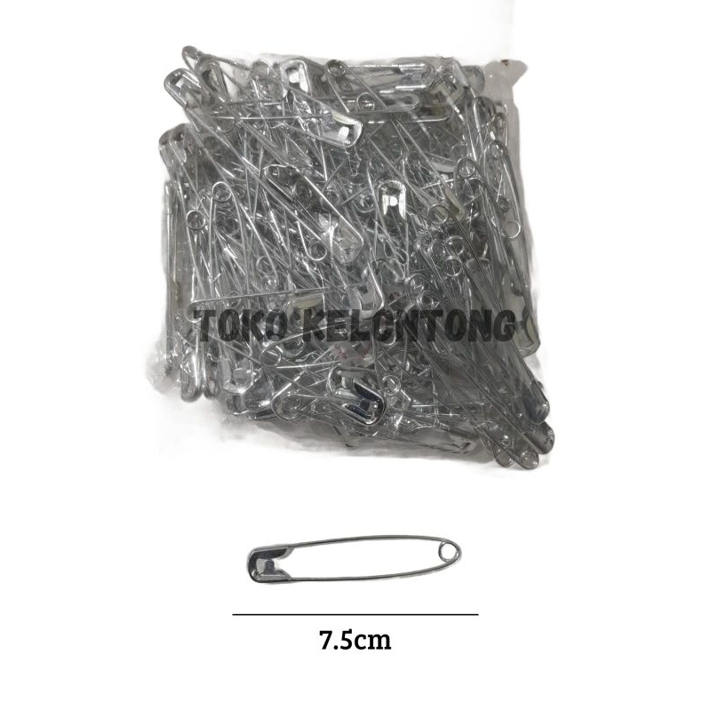 Jual Peniti Besar/ Peniti Jumbo/ Peniti Kasur 7.5cm | Shopee Indonesia