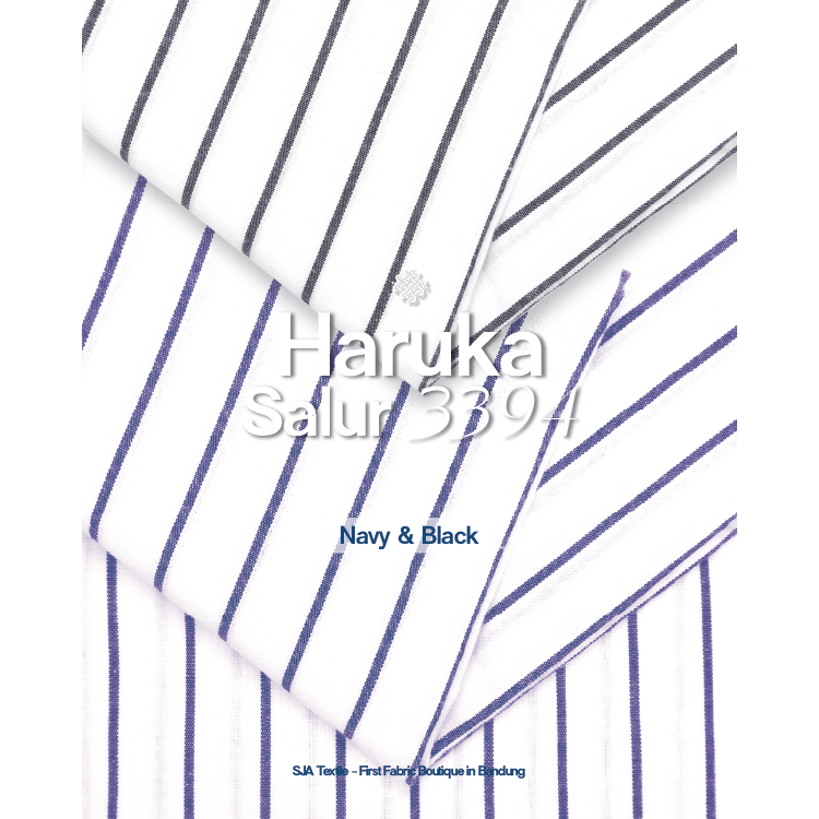 Jual HARUKA 3394 SALUR BASIC KAIN KATUN PREMIUM KEMEJA DRESS GAMIS ...