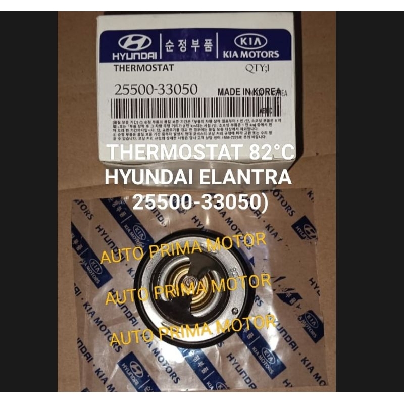 Jual THERMOSTAT TERMOSTAT HYUNDAI ELANTRA 82°C 25500-33050 | Shopee ...