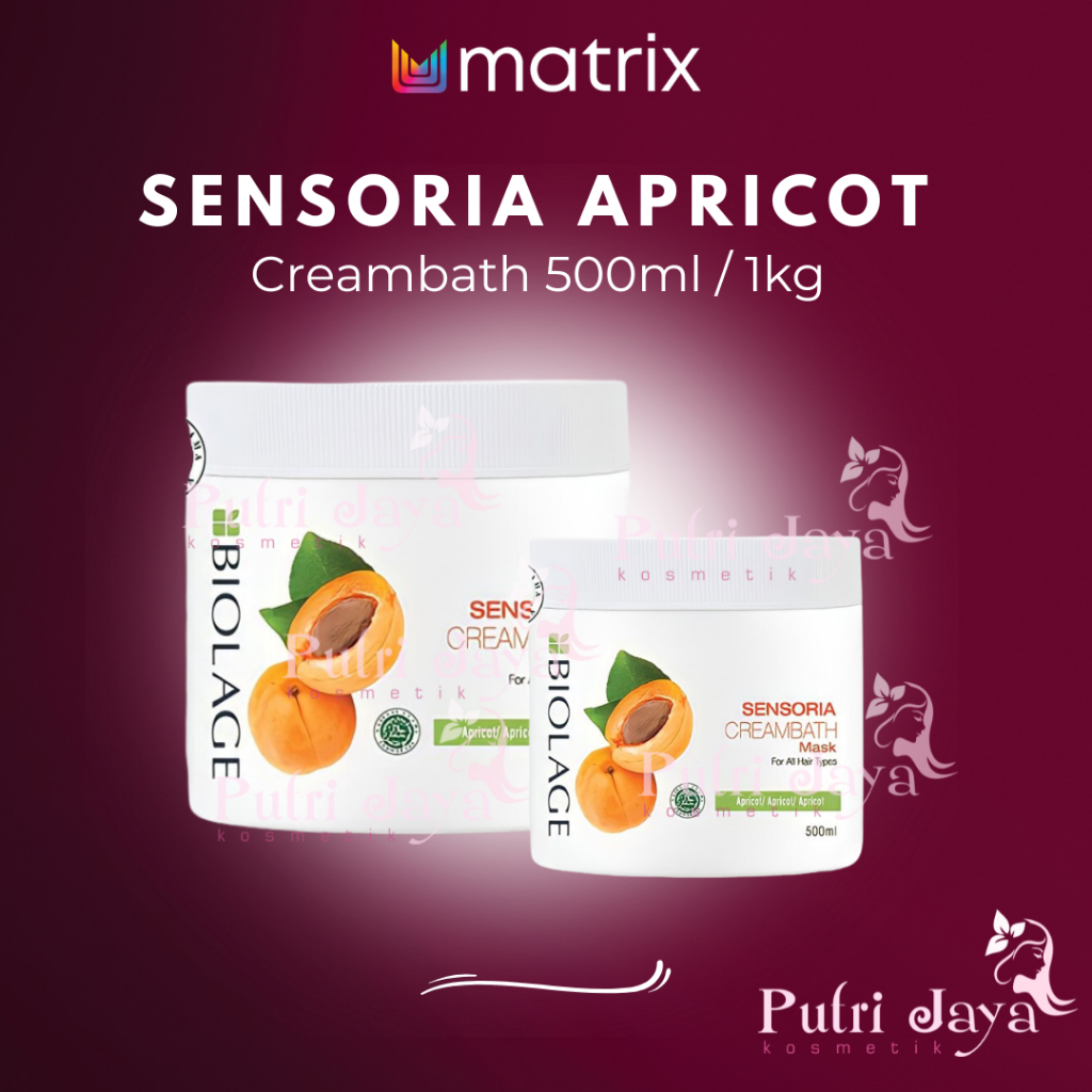 Jual MATRIX Sensoria Care APRICOT Creambath Mask 500ML / 1KG | Shopee ...