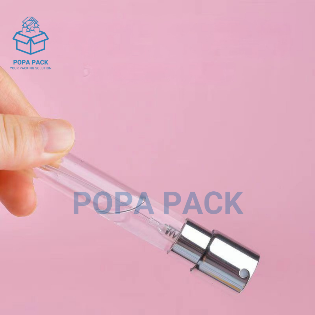 Jual Popa Botol Spray Kaca 10ml Tutup aluminium Travel Size Botol Spray ...
