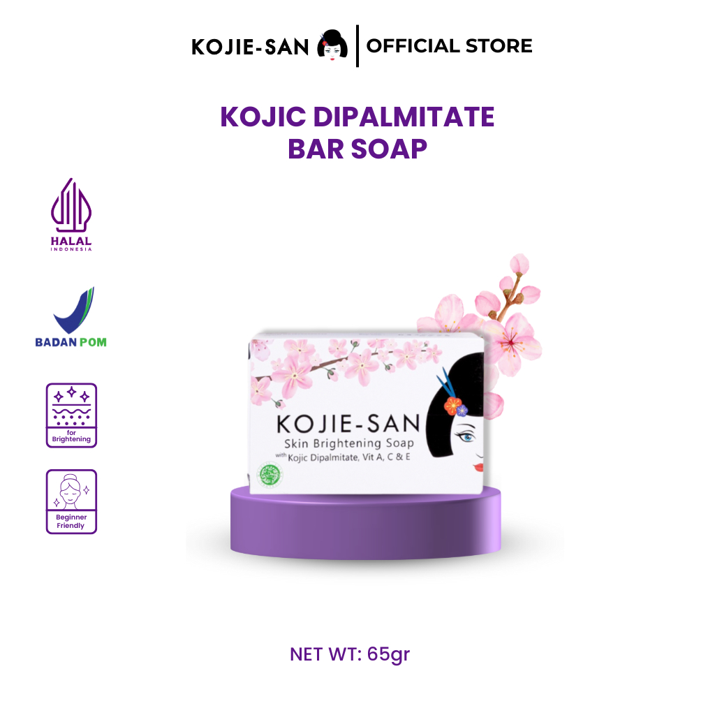 Jual KOJIE-SAN Sabun Mandi Batang 65gr Skin Brightening Soap With Kojic ...