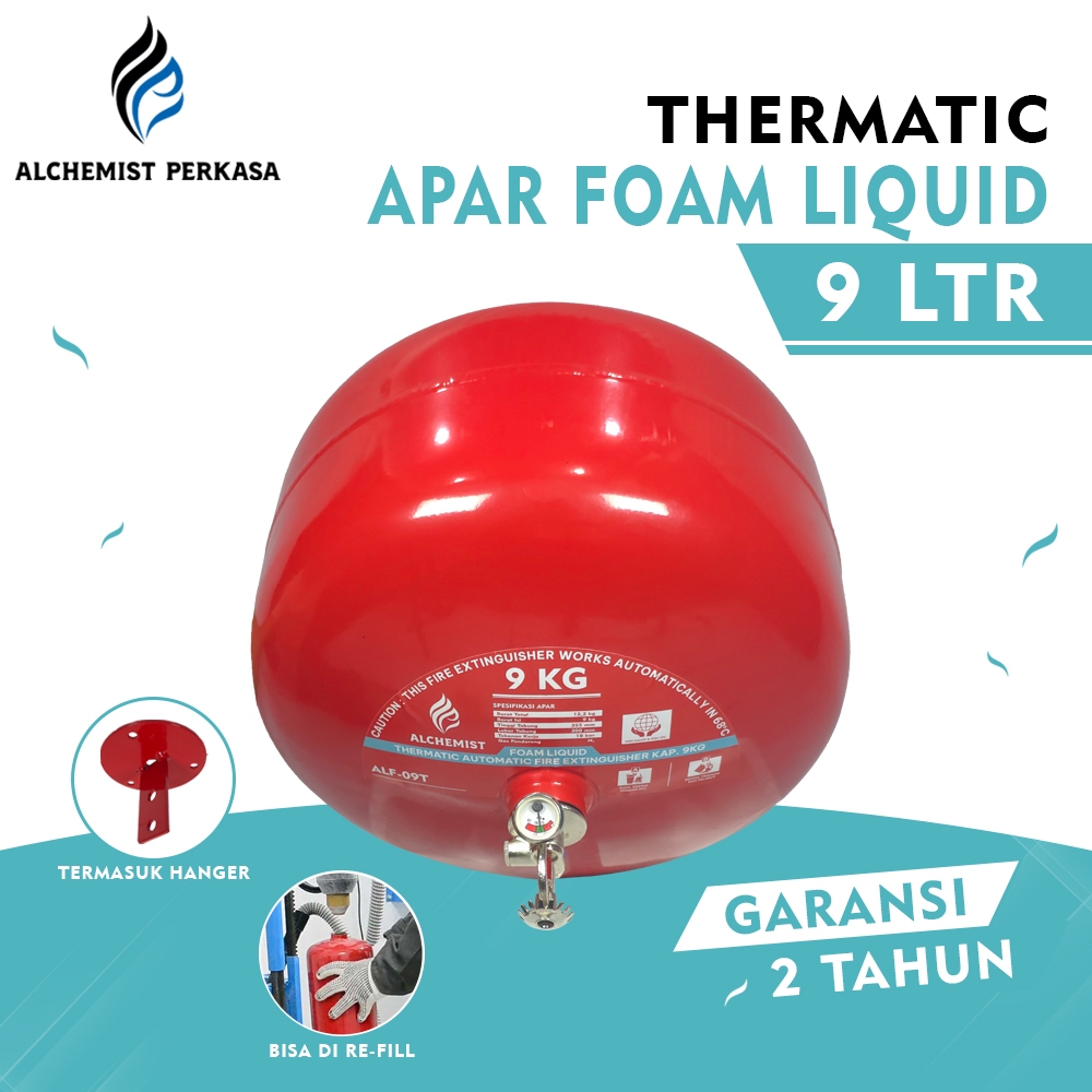 Jual APAR Thermatic Foam Liquid Kap. 9 Ltr - Full Set - Siap Pakai ...