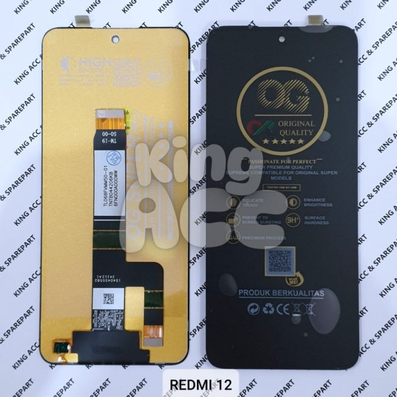 Jual NEW OG SUPER LCD TOUCHSCREEN XIAOMI REDMI 12 4G 5G / REDMI 13 4G 5G / NOTE 12R / NOTE 13R ...