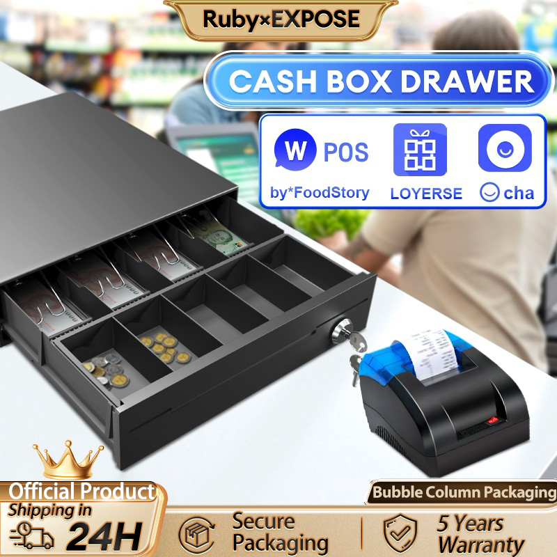 Jual Cash Drawer Laci Kasir Penyimpanan laci uang Money Box Cashier ...