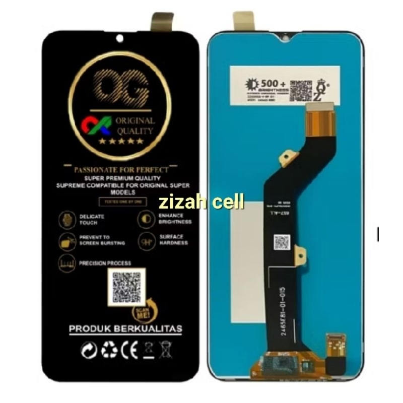 Jual LCD INFINIX SMART 5 / ITEL VISION 1 PLUS/ PRO OG SUPER BLACK ...