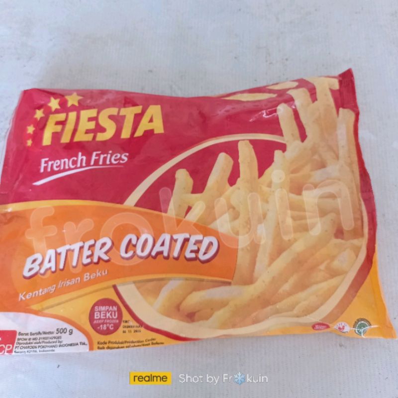 Jual Fiesta Kentang Batter Coated 500gr - Frozen Food Murah | Shopee ...
