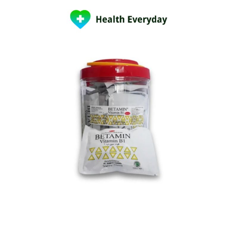 Jual Betamin Vitamin B1 100mg 2000s/Toples | Shopee Indonesia