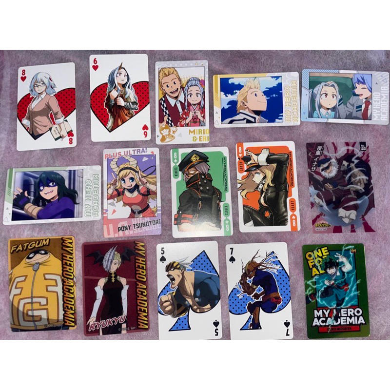 Jual trump card my boku no hero academia kartu mha bnha fuyumi todoroki ...