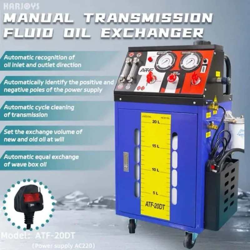 Jual ATF AUTO TRANSMISSION FLUID MACHINE OIL CHANGING GEARBOX OIL ...
