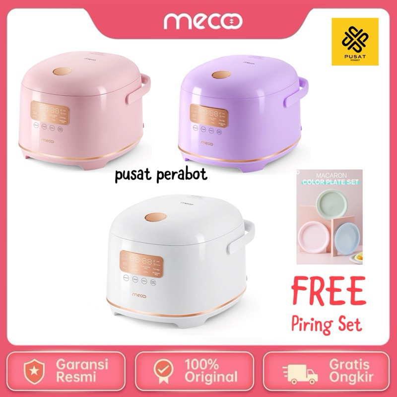 Jual Mecoo Rice Cooker Low Carbo Low Sugar 400 Low Watt Digital Non ...