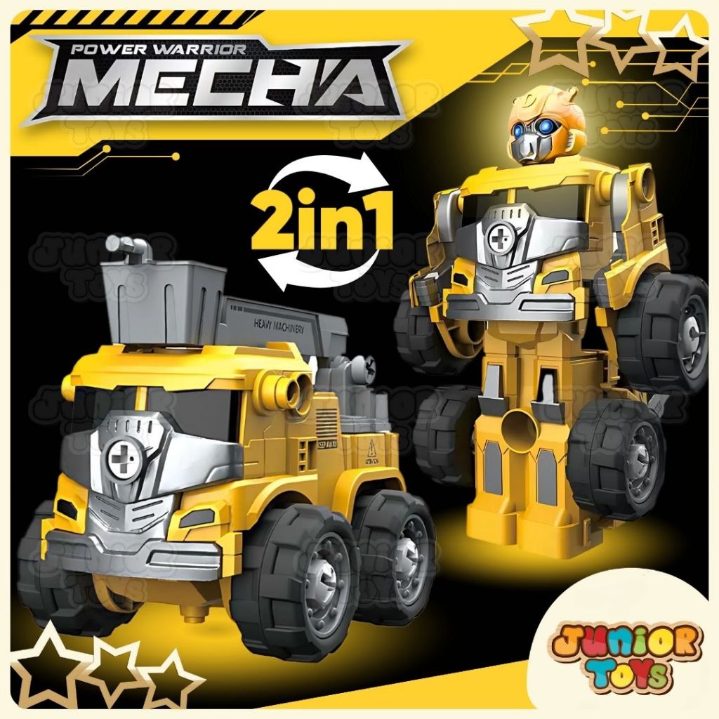 Jual Mainan Robot Transform Mecha 2in1 Bumble Bee Car Truck Toys ...