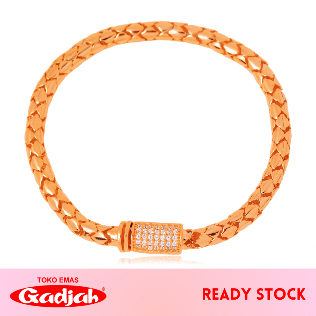 Jual Gelang Emas Cakra Tabung Mata Tabur - Toko Emas Gadjah | Shopee ...