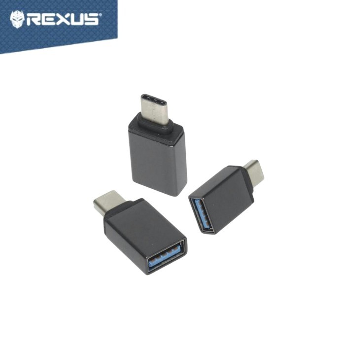 Jual Rexus Converter Type-C To USB - OTG Type C Rexus RX-TCP01 | Shopee ...