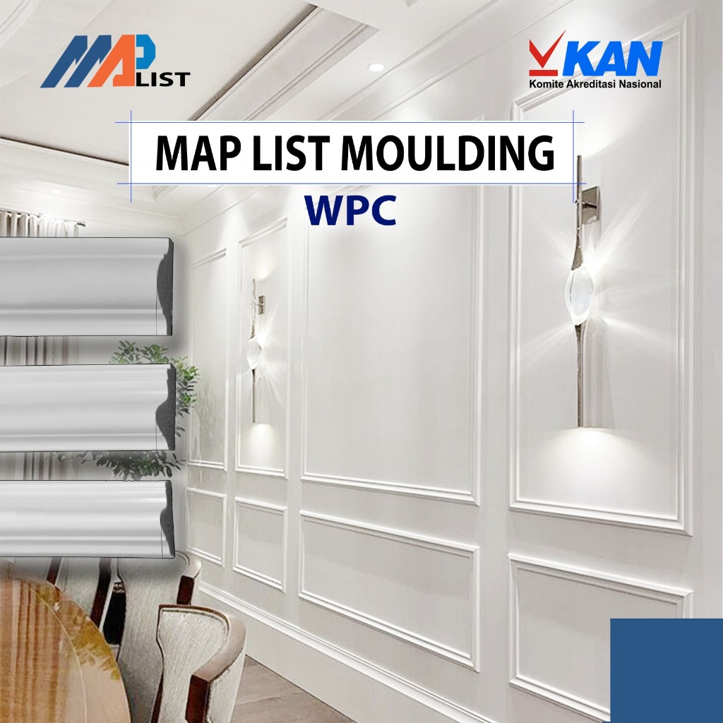 Jual LIST WALL MOULDING / MAP LIST PUTIH/DEKORASI DINDING | Shopee ...