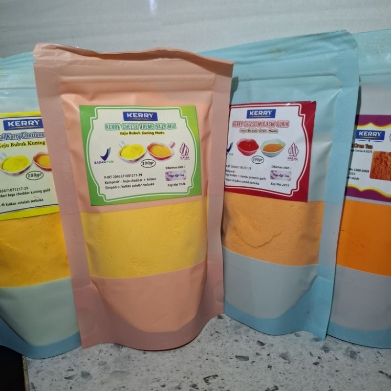 Jual {SALE TERLARIS} Keju kerry cheese powder 100gr keju bubuk sauce ...