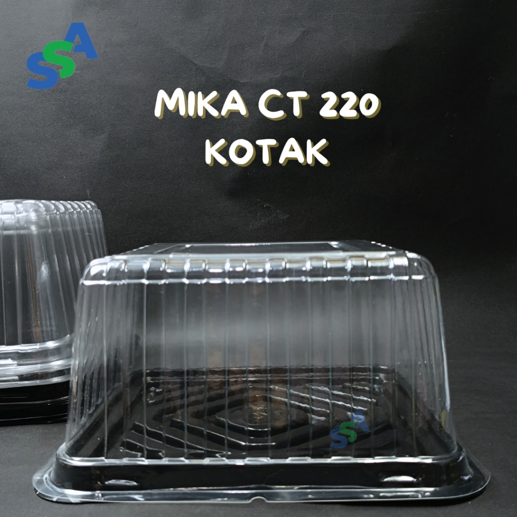Jual MIKA CT 220 KOTAK / MIKA KUE TART KOTAK | Shopee Indonesia