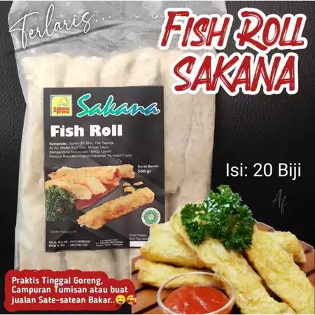 Jual SAKANA Fish Roll 500gr Seafood bahan Steamboat Tomyam Suki Ramen Catering Halal | Shopee ...