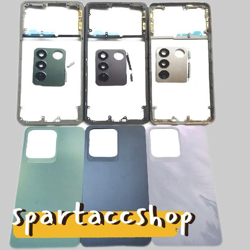 Jual TULANG BAZEL CASING HOUSING VIVO V27E PD2268FTUTUPAN BATERAI ...