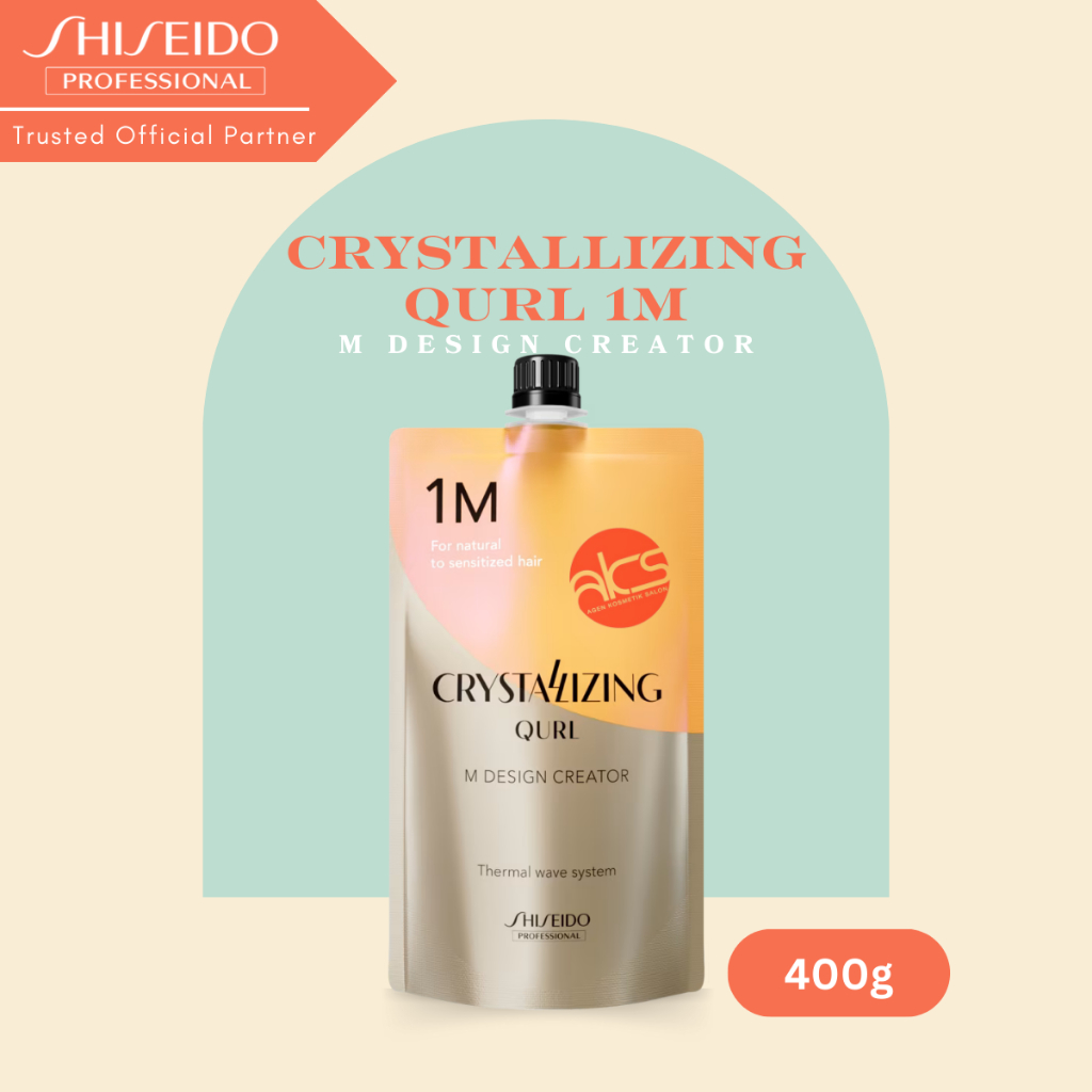 Jual Shiseido Professional Crystallizing Qurl Hair Perming (Hot/Digital ...