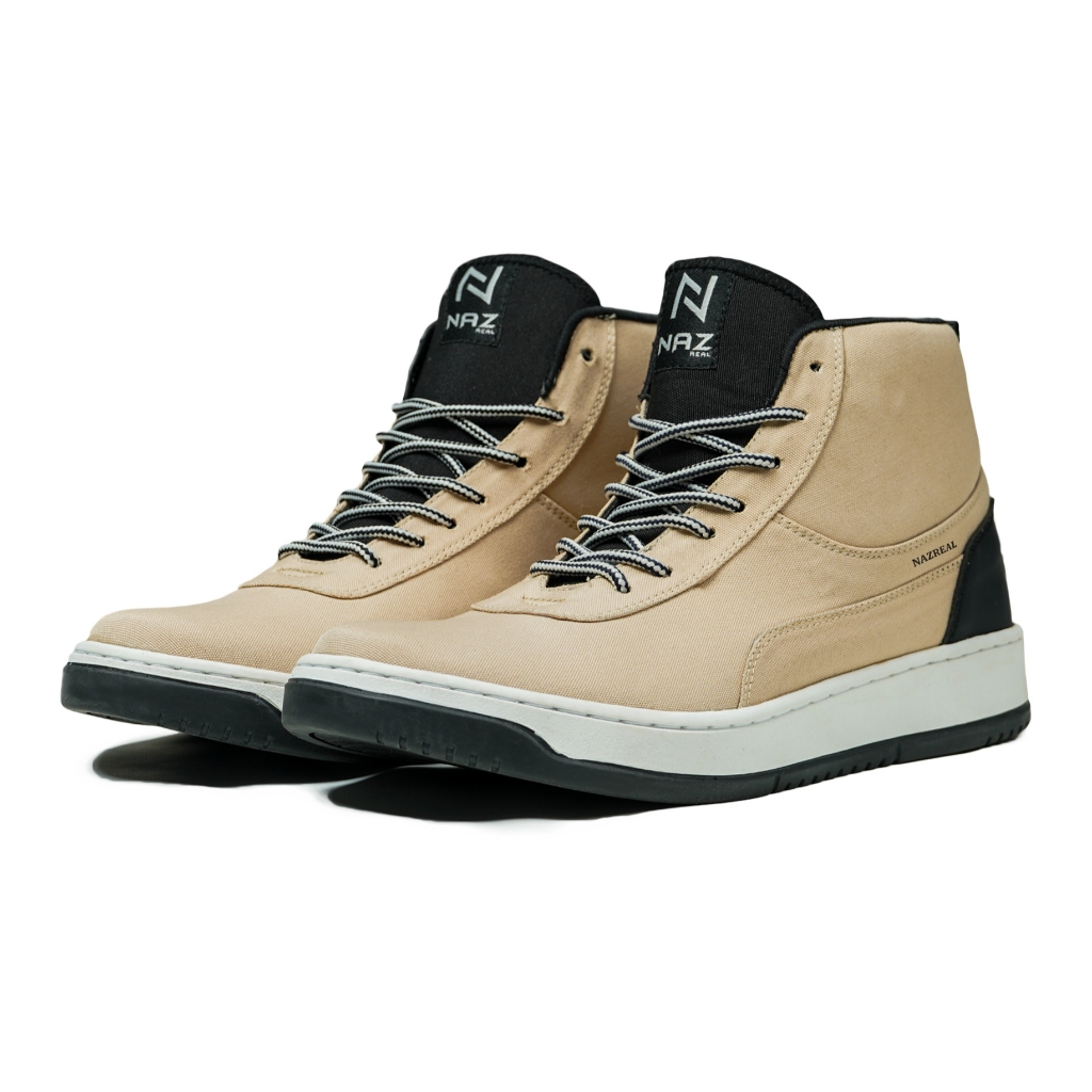 Jual CUJO CREAM |ManNeedMe x NAZ| Sepatu Boots Pria Casual Shoes ORI ...