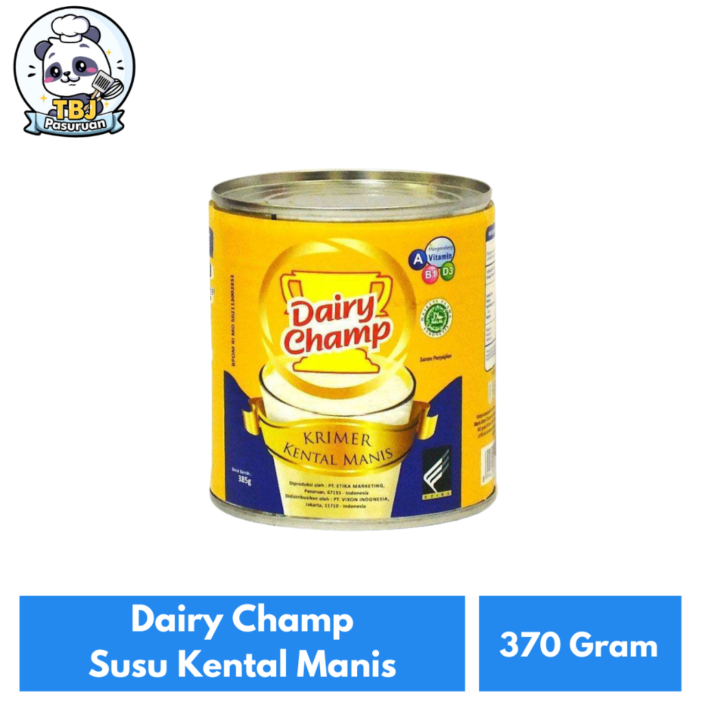 Jual Susu Kental Manis Dairy Champ 370 Gram | Shopee Indonesia