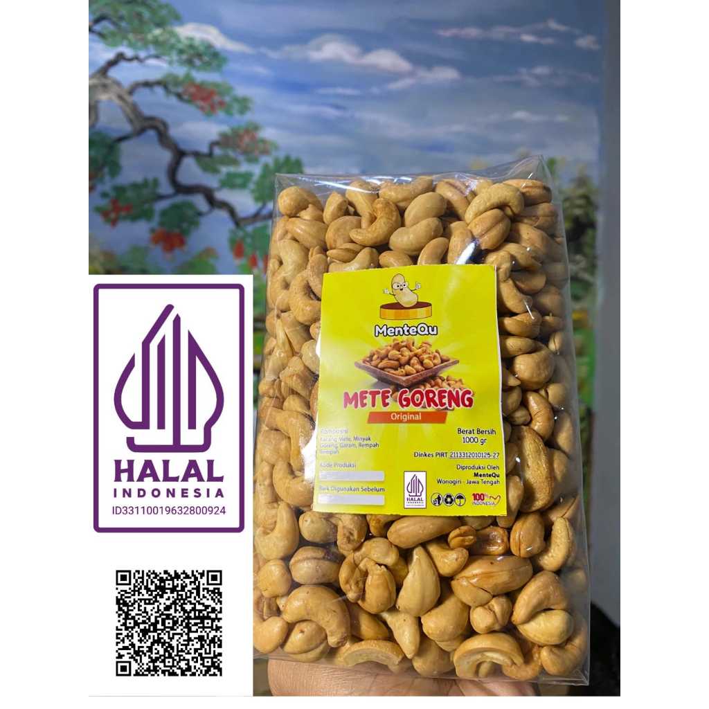 Jual KACANG METE GORENG 1 KG/KACANG MEDE GORENG GURIH BAWANG/KACANG ...