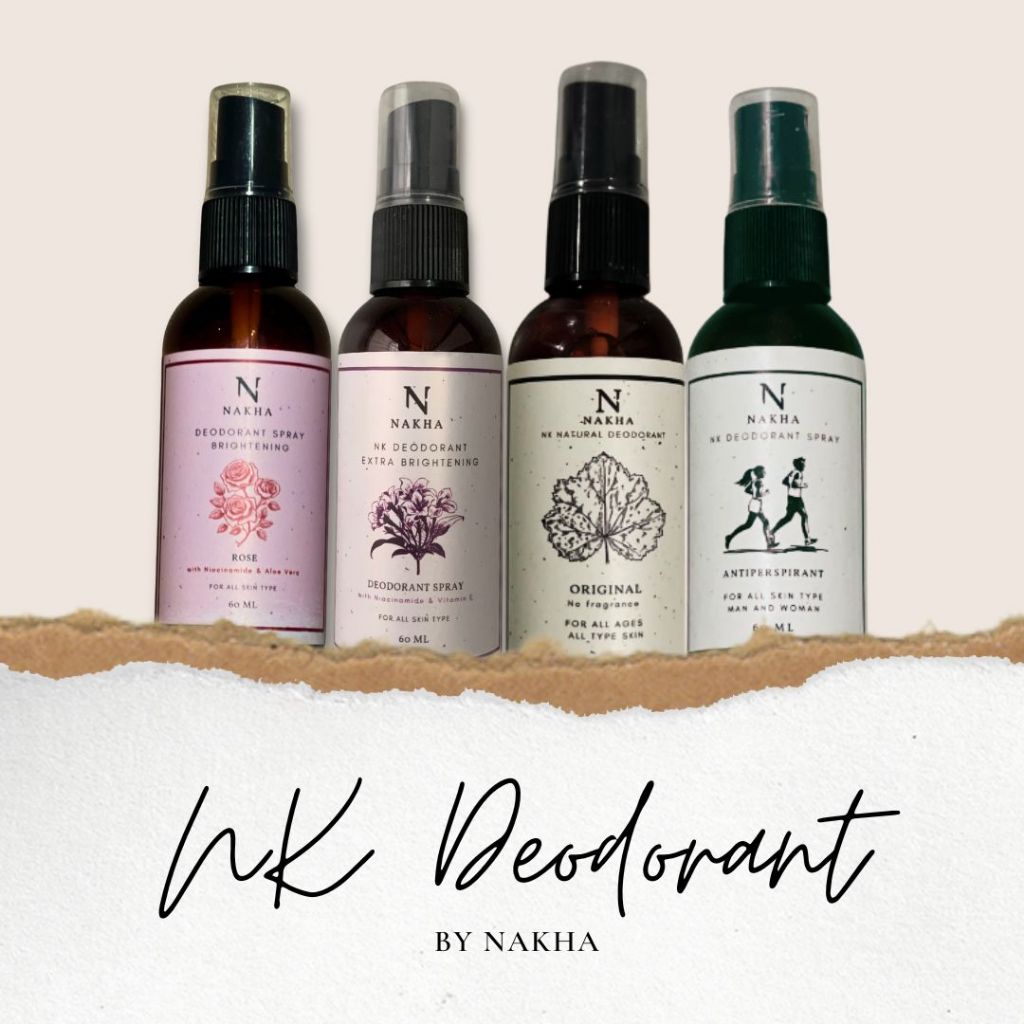 Jual NAKHA NK DEODORANT SPRAY | Shopee Indonesia