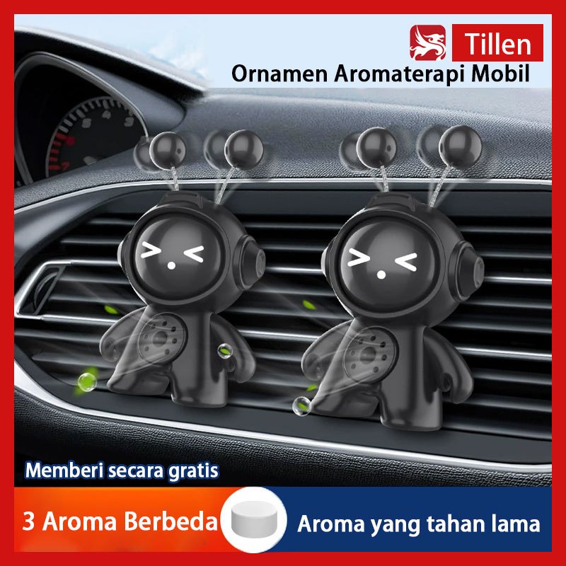 Jual Air Purifier Mobil Robot Pengubah Wajah Diffuser With 3pcs Balsem ...
