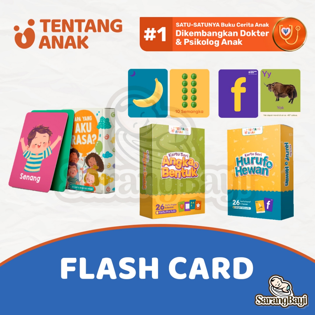 Jual Tentang Anak Flash Card Angka dan Bentuk / Huruf dan Hewan / Apa ...
