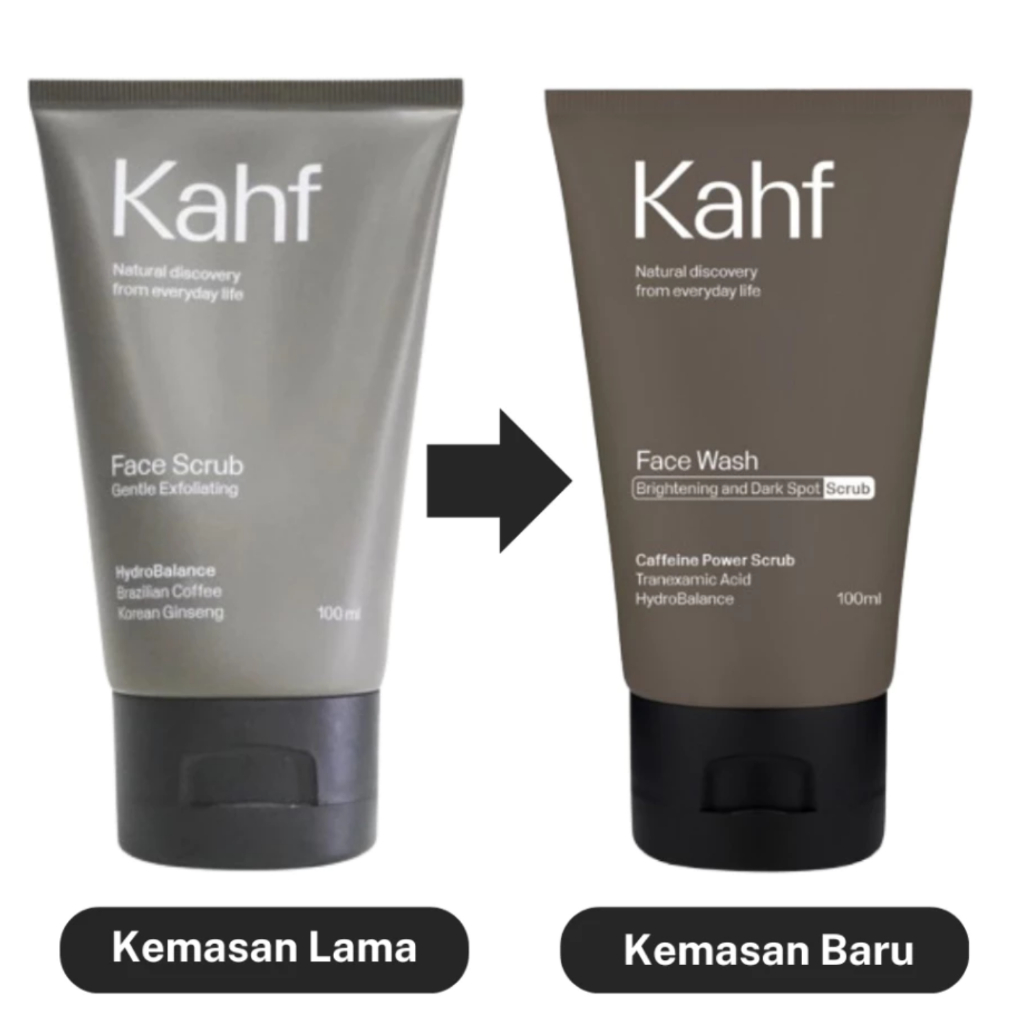 Jual Kahf Face Wash Brightening and Dark Spot SCRUB | Shopee Indonesia