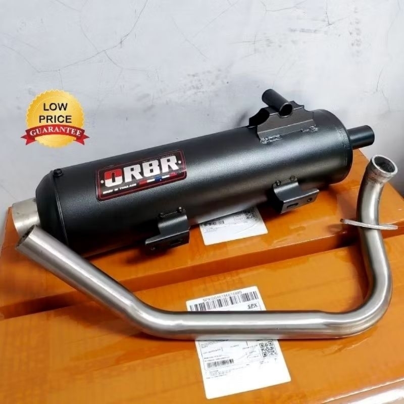 Jual ORBR Muffler pipe power pipe click 125 click 150 beat carb beat fi ...