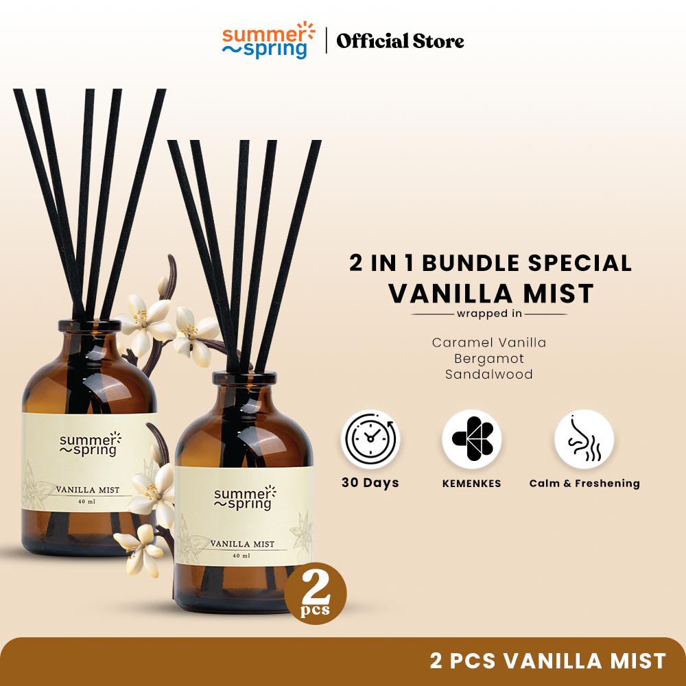 Jual [BELI 2 LEBIH HEMAT]Reed Diffuser Vanilla Mist - Summerspring ...
