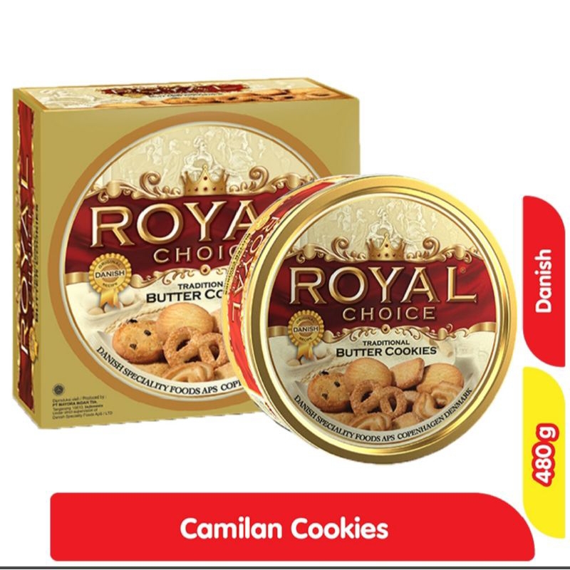 Jual ROYAL CHOICE Butter Cookies Kaleng 480g & 240g | Shopee Indonesia