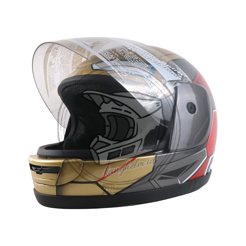 Jual Helm Anak Kecil Usia 2 3 4 5 6 Tahun Full Face SNI Original Motif ...